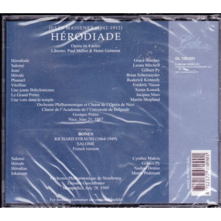 Massenet Hérodiade Opéra